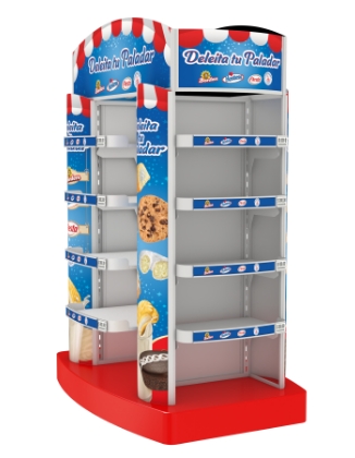 Pallet display Deleita tu Paladar | Diforma In Store
