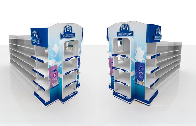 The power of custom cost end cap display solutions